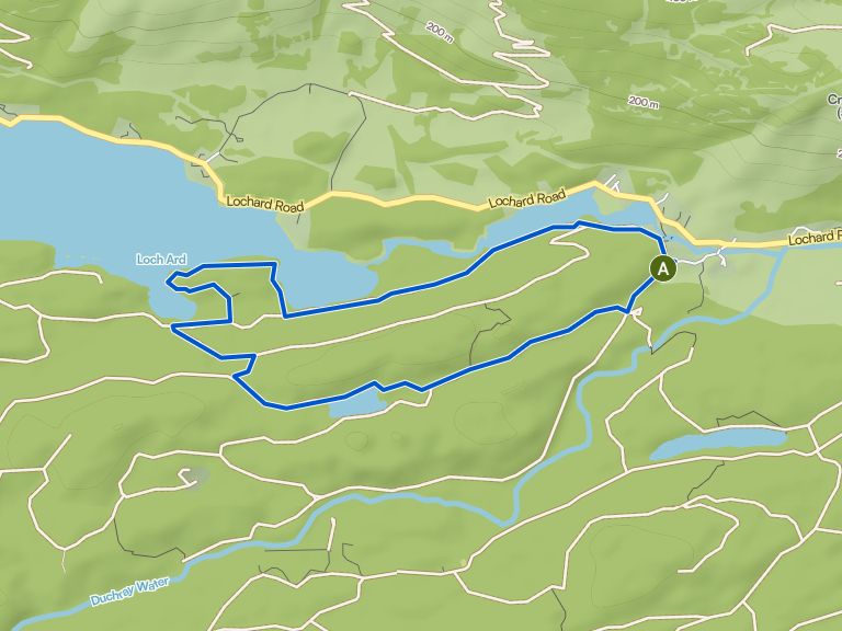 Loch Ard & Rob Roy’s Cave loop from Milton — Loch Lomond & the ...